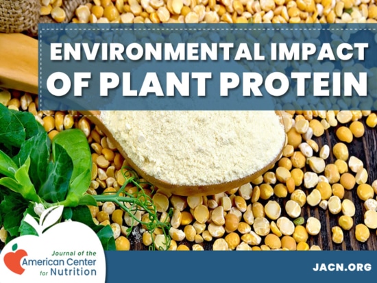 Environmental Impact of Plant or Whey Protein - Journal of the American ...